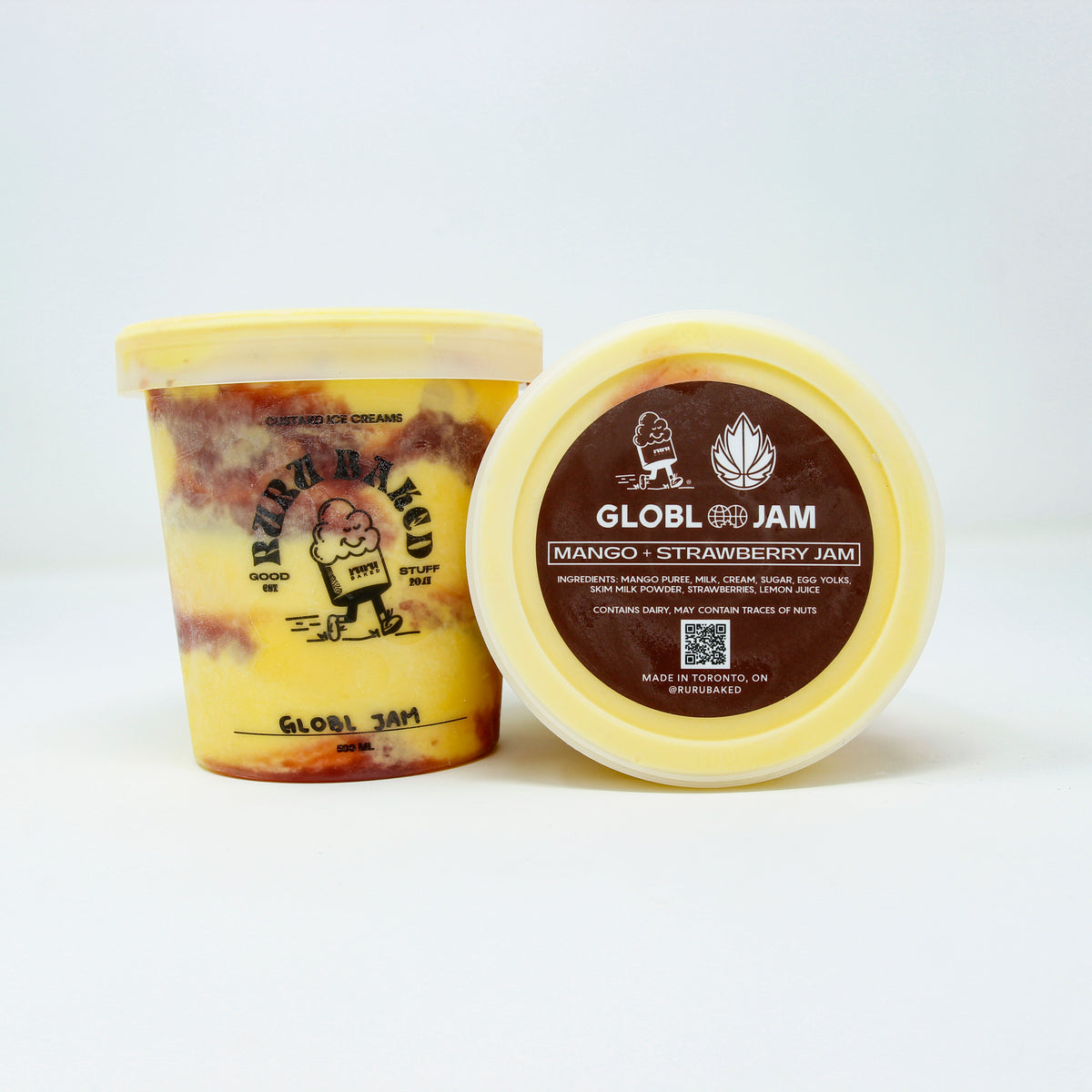Globl Jam - Mango + Strawberry Jam (discontinued) – ruru baked